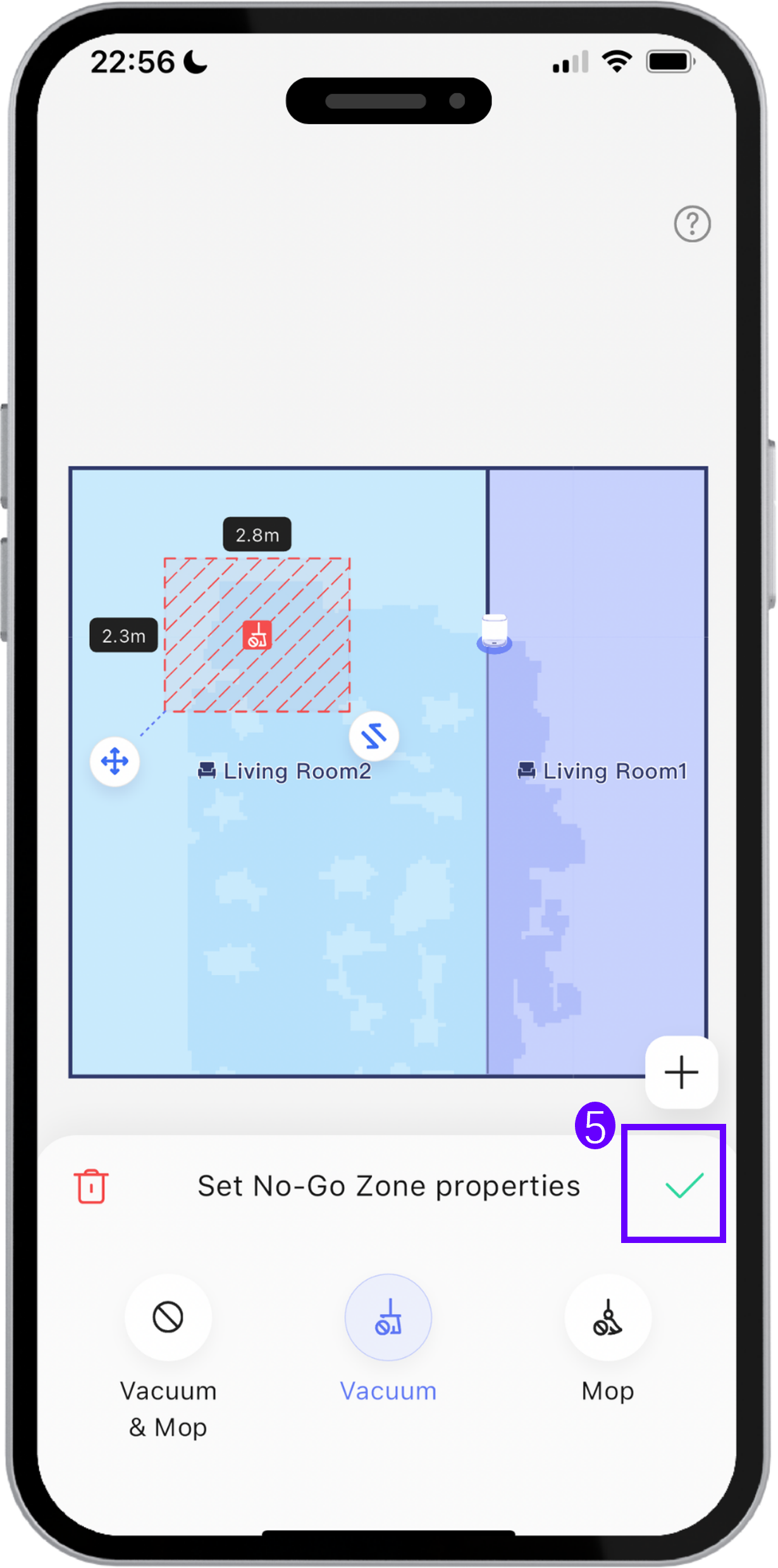 How to Set Up No-Go Zone? – Narwal Robotics