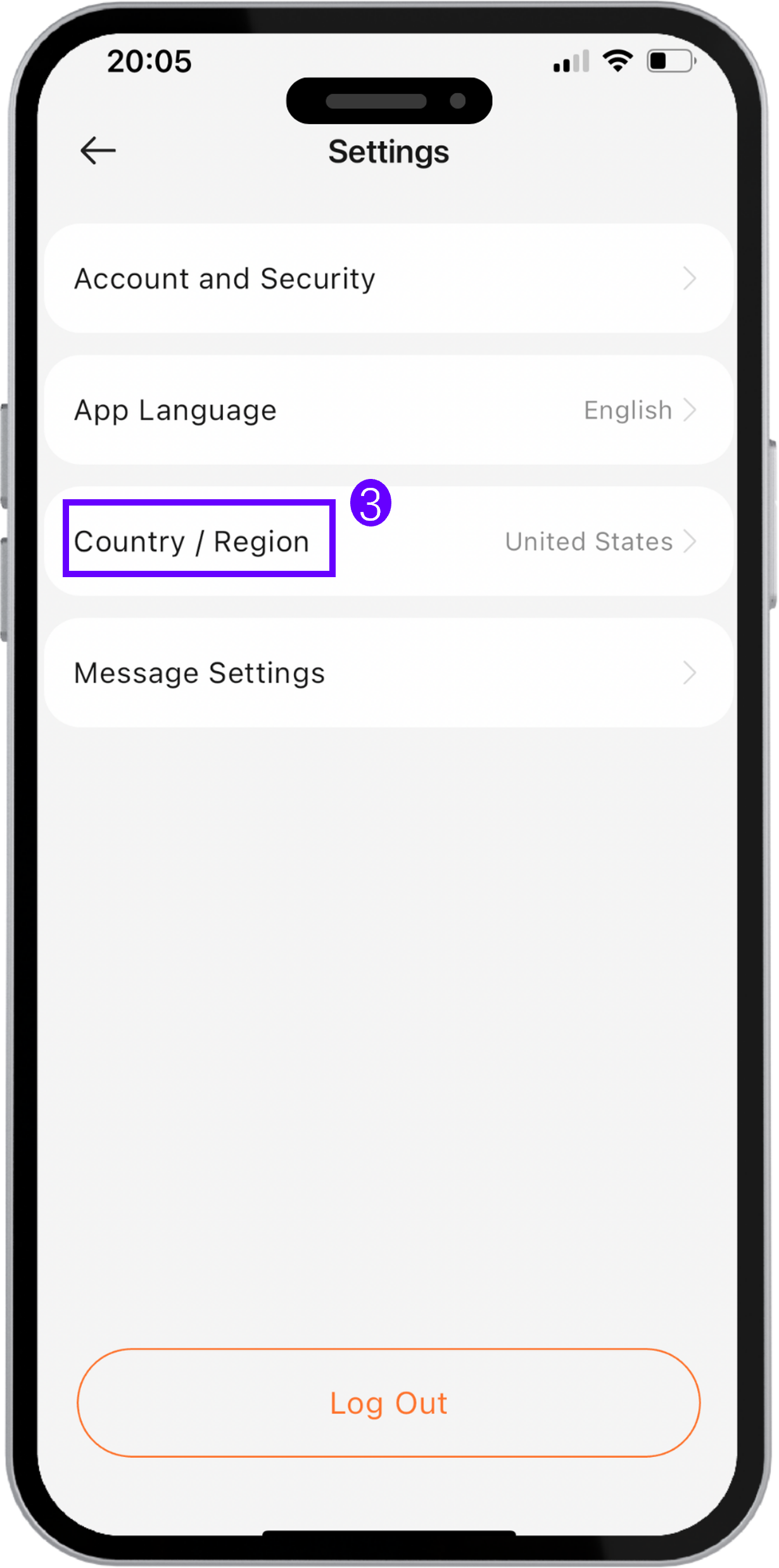 How to Change the Country or Region Setting of Freo App? – Narwal Robotics