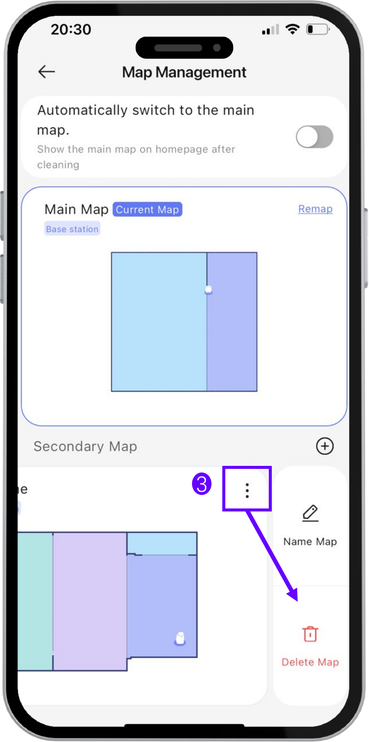 How to Delete the Map? – Narwal Robotics