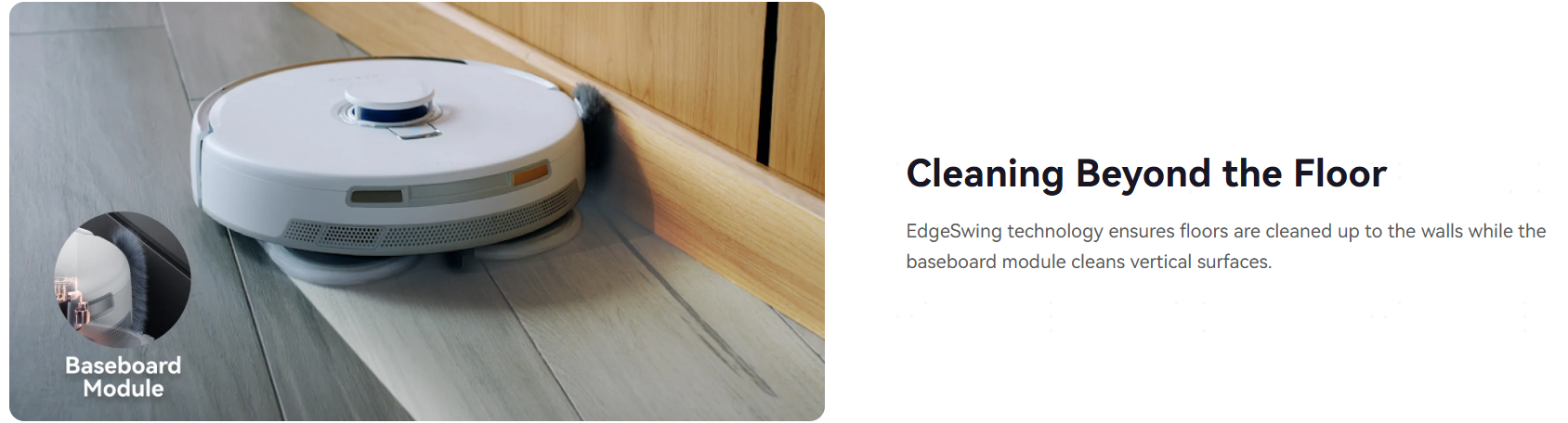 Which Models Support the Baseboard Clean? – Narwal Robotics